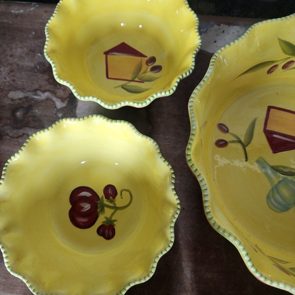 Temptations | Dining | Temp Tations Tara In The Cucina Patterns 5 Piece ...